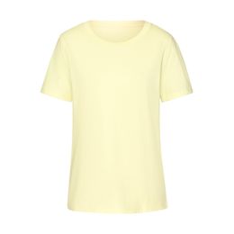 Beachtime By Lascana T-Shirt Damen Gr&ouml;&szlig;e XS pastellgelb