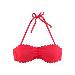 Lascana Bikini Top female size 70 Red