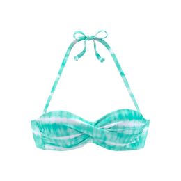 s.Oliver Bikini Top female size 70 Turquoise / White