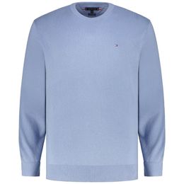 Gro&szlig;e Gr&ouml;&szlig;en Tommy Hilfiger Feinstrickpullover mit Kaschmir Farbe hellblau Gr&ouml;&szlig;e: 5XL