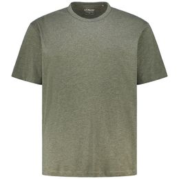 Gro&szlig;e Gr&ouml;&szlig;en s.Oliver Basic T-Shirt mit Rundhalsausschnitt, elastisch Farbe gr&uuml;n Gr&ouml;&szlig;e: 3XL