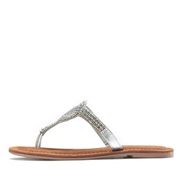 Lascana T-Bar Sandals female size 40 Silver