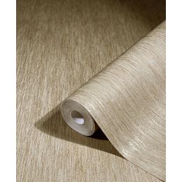 Vliestapete marburg, beige, B:0,7m L:10,05m, Vlies, Tapeten, moderne Tapete f&uuml;r Wohnzimmer Schlafzimmer K&uuml;che