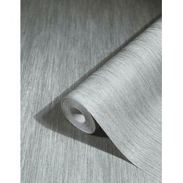 Vliestapete marburg, grau, B:0,7m L:10,05m, Vlies, Tapeten, moderne Tapete f&uuml;r Wohnzimmer Schlafzimmer K&uuml;che