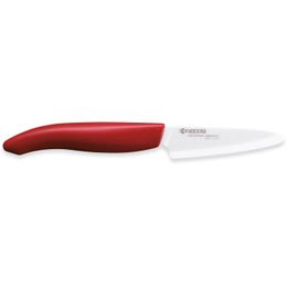 Sch&auml;lmesser Kyocera "GEN", rot (rot, wei&szlig;), Klingenl&auml;nge 8cm, Keramik, Kochmesser, extrem scharfe Hochleistungskeramik-Klinge, Klinge 7,5 cm