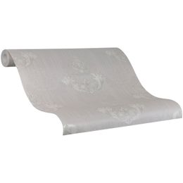Gl&ouml;&ouml;ckler Vliestapete GL&Ouml;&Ouml;CKLER, grau (grau, beige), B:0,7m L:10,05m, Vlies, Tapeten, moderne Tapete f&uuml;r Wohnzimmer Schlafzimmer K&uuml;che