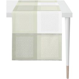 Tischl&auml;ufer Apelt "Artos, LOFT STYLE, Jacquard", beige (natur, wei&szlig;, grau, beige), B:44cm L:140cm, Polyester, Tischdecken