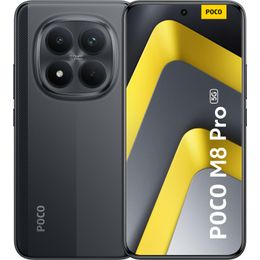 Xiaomi Smartphone "POCO M8 Pro 5G 12+512", Energieeffizienz: B (A-G), schwarz, 512 GB, Mobiltelefone