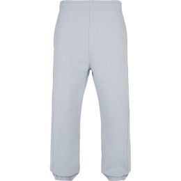 Jogginghose Urban Classics "Urban Classics Herren Sweatpants", Herren, Gr. M, US-Gr&ouml;&szlig;en, summerblau, 65% Baumwolle, 35% Polyester, unifarben, loose fit, Hosen Jogginghose