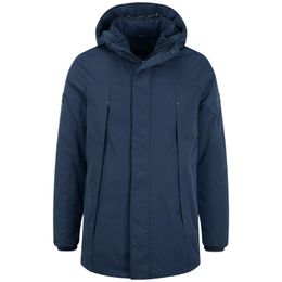 Langmantel INDICODE "Parka IDRader", Herren, Gr. XL, blau (navy), Obermaterial: 100% Polyester PES., normal, M&auml;ntel