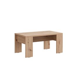 Couchtisch Home Affaire "Montese, Wohnzimmertisch, Sofatisch, Beistelltisch, Kaffeetisch", artisan eiche, artisan eiche, artisan eiche, B:90cm H:42,5cm T:50cm, Tische, Couchtisch, Moderner Couchtisch: 3 Gr&ouml;&szlig;en, 4 Farben &ndash; ideal f&uuml;r kleine R&auml;ume