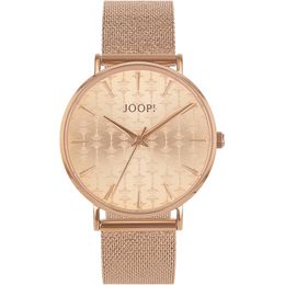 JOOP! Quarzuhr JOOP, gold (ros&eacute;goldfarben), Armbanduhren, Damen, Quarzuhr, Armbanduhr, Damenuhr, Edelstahlarmband