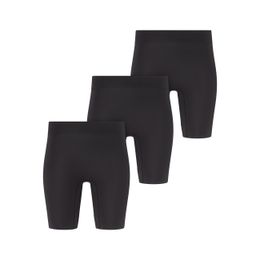 Panty Jockey "Skimmies", Damen, Gr. XXL, schwarz, Single Jersey, Obermaterial: 86% Polyamid, 14% Elasthan, unifarben, Unterhosen Panty, (3er Pack), nahtloses Design, Mikrofaser