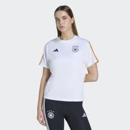 T-Shirt adidas Performance "DEUTSCHLAND DNA TRIKOT", Damen, Gr. XL, wei&szlig;, Obermaterial: 100% Baumwolle, Rundhals, Shirts T-Shirt