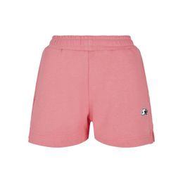 Sweatshorts STARTER Black Label "Starter Black Label Damen Ladies Starter Essential Sweat Shorts", Damen, Gr. S, US-Gr&ouml;&szlig;en, pinkgrapefruit, 65% Baumwolle, 35% Polyester, unifarben, loose fit, Hosen Sweatshorts