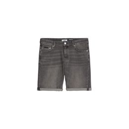 Marc O'Polo Jeansshorts MARC O'POLO DENIM, Damen, Gr. 32, N-Gr, light grau, Denim/Jeans, Obermaterial: 99% Baumwolle, 1% Elasthan, kniefrei, Jeans Jeansshorts, Model Mats tapered aus Bio-Baumwoll-Mix