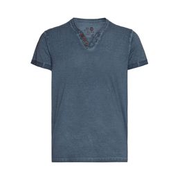 !Solid Rundhalsshirt SOLID "Rundhalsshirt SDTino", Herren, Gr. M, blau (insignia b), Obermaterial: 100% Baumwolle CO., Shirts Rundhalsshirt