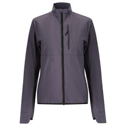 Sweatjacke Endurance "Nimbos", Damen, Gr. 34, lila, grau, 100% Polyamid, unifarben, normal, hoch geschlossener Ausschnitt, Sweatjacken Sweatjacke, in leichter Konstruktion f&uuml;r Fahrrad und MTB
