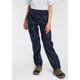 Regenhose CMP, M&auml;dchen, Gr. 128/134, N-Gr, blau (navy), Obermaterial: 100% Polyester, Hosen Regenhose, sportlicher Stil, f&uuml;r Kinder und Jugendliche, aus Polyester