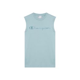 Tanktop Champion "ICONS TONAL Relex Fit Sleeveless Tee", Herren, Gr. L, stnb, Obermaterial: 100% Baumwolle, Tops Tanktop, sportlicher Stil, f&uuml;r Training und Freizeit, leichtes Tragegef&uuml;hl