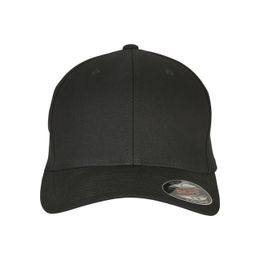 Flex Cap Flexfit "Flexfit Unisex V-Flexfit COTTON TWILL CAP", Gr. L/XL, schwarz, 98% Baumwolle, 2% Elasthan, unifarben, Caps
