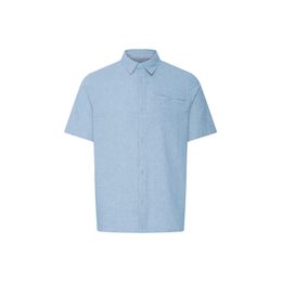 Leinenhemd INDICODE "Leinenhemd IDTropelo", Herren, Gr. XL, N-Gr, braun (skyway), Obermaterial: 55% Leinen LI. 45% Baumwolle CO., Hemden