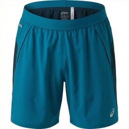 asics Road 7In Short Bekleidung Herren blau
