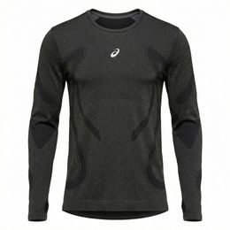 asics Road Seamless LS Top Bekleidung Herren schwarz