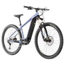 E-Bike KROSS "E-MTB Level Boost 2.0 500 29 Zoll blau - Shimano Mittelmotor" Gr. 41, blau (blau, schwarz), Elektrofahrr&auml;der, Herren, 41cm, 29 Zoll (73,66cm), SHIMANO 36 V/250 W, Mittelmotor DU-E8000