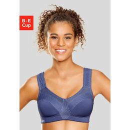 H.I.S. H.I.S Damen Sport-BH, blau, Gr&ouml;&szlig;e 80B