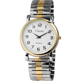 CR&Eacute;ATION L Damen Herrenuhr bicolor Gr&ouml;&szlig;e 0