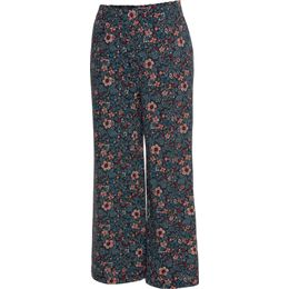 s.Oliver Damen Pyjamahose petrol-gebl&uuml;mt Gr&ouml;&szlig;e 32/34