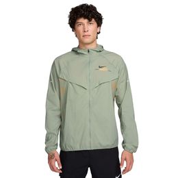 Nike Stride UV Repel Dust Dreams Jacket Bekleidung Herren gr&uuml;n XL
