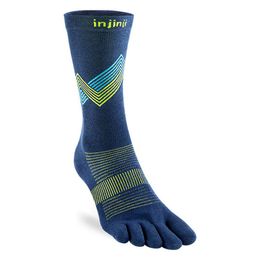 injinji Run Lightweight Crew Bekleidung Unisex blau M