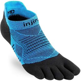 injinji Run Original Weight No-Show Bekleidung Unisex blau L