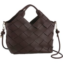 Heine Damen Tasche schoko Gr&ouml;&szlig;e 0