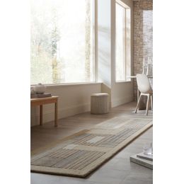 Teppich FLAIR RUGS "VARA WOOL", nat&uuml;rlich, B:80cm H:6mm L:300cm, Oberfl&auml;che: 100% Wolle. R&uuml;ckseite: 100% Baumwolle, Teppiche, Teppich