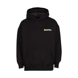 Kapuzensweatshirt DROPSIZE "Dropsize NOTHING MATTERS HOODIE", Herren, Gr. S, schwarz, 70% Baumwolle, 30% Polyester, Sweatshirts