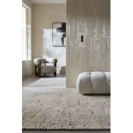 Teppich FLAIR RUGS "ROVA WOOL BLEND", nat&uuml;rlich, B:160cm H:0mm L:230cm, Oberfl&auml;che: 65% Wolle, 35% Baumwolle. R&uuml;ckseite: 100% Baumwolle, Teppiche, Teppich