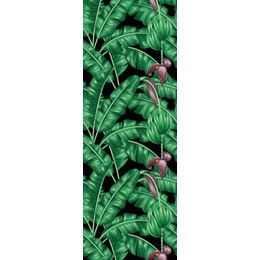 Vinyltapete queence "Jessica", schwarz, B:0,9m L:2,5m, Vinyl, Tapeten, 90x250cm, selbstklebend, kinderleichte Anbringung,, Sticker
