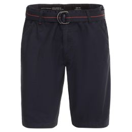 Chinoshorts Casamoda "Casamoda Chino Shorts uni", Herren, Gr. 32, Normalgr&ouml;&szlig;en, blau (dunkelblau), 100% Baumwolle, Hosen Chinoshorts