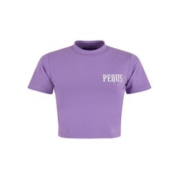 T-Shirt PEQUS "PEQUS PEQUS Back Logo Top", Damen, Gr. XL, mc, 100% Baumwolle, bedruckt, normal, Rundhals, Shirts T-Shirt