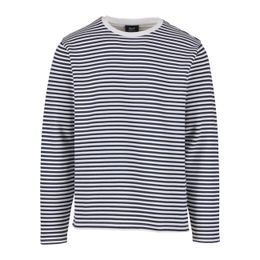Sweater Brandit "Brandit Marine Sweat Pullover", Herren, Gr. 4XL, navy, wei&szlig;, 100% Polyacryl, unifarben, Sweatshirts Sweater