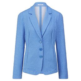 Peter Hahn - Jersey-Blazer, blau, Gr. 40 / M