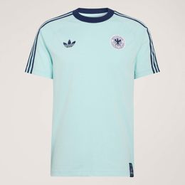 Adidas DFB DEUTSCHLAND ORIGINALS T-Shirt Herren - Gr&ouml;&szlig;e M - t&uuml;rkis