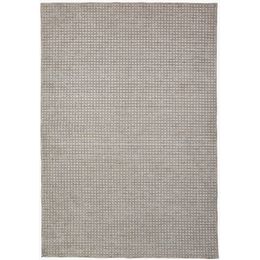 Teppich FLAIR RUGS "SPECKLE WASHABLE", grau, B:200cm H:9mm L:310cm, Oberfl&auml;che: 100% Polyester. R&uuml;ckseite: 38% Jute, 27% Baumwolle, 14% Polyester, 11% Synthetik, 10% sonstige Fasern, Teppiche, Teppich