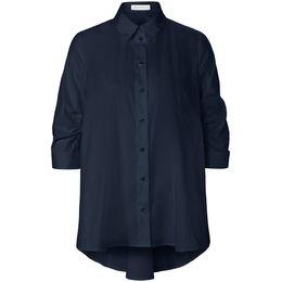 St. Emile - Bluse in A-Linie, blau, Gr. 48 / XL - Baumwolle