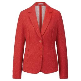 Peter Hahn - Jersey-Blazer, rot, Gr. 42 / M