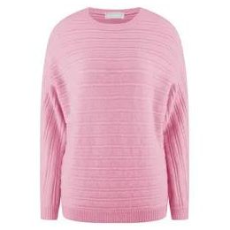 Rundhals-Pullover Kaschmir include ros&eacute;, 42