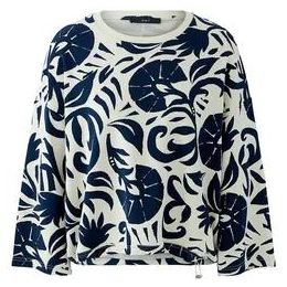 Sweatshirt 3/4-Arm Oui weiss, 44